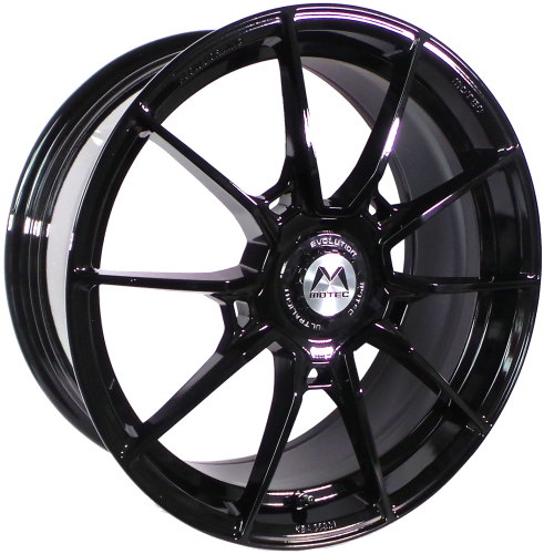 Motec MCR5 Ultralight EVO glossy black 8x18